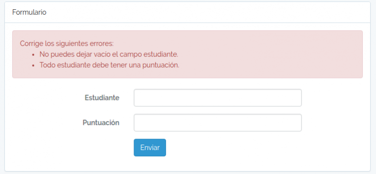 Cómo personalizar los mensajes de error de validación de formularios en Laravel – Styde.net