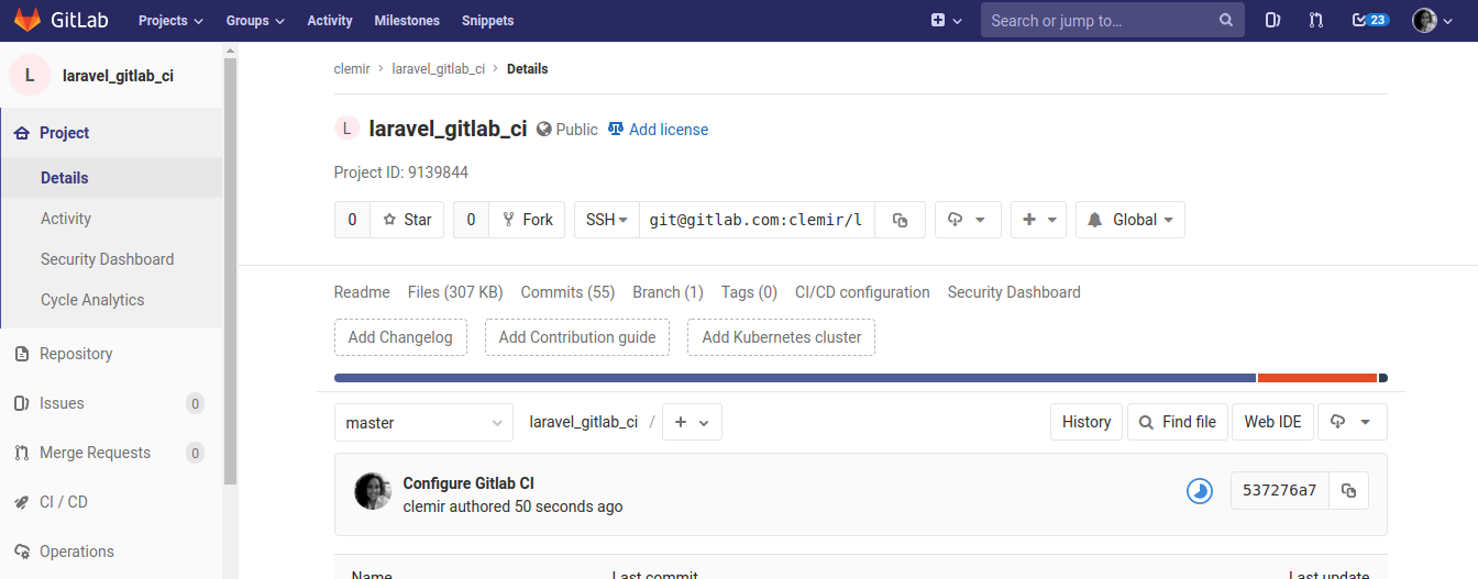 Integración Continua en Laravel usando Gitlab CI – Styde.net