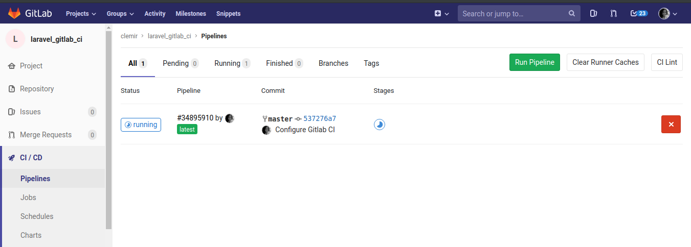 Integración Continua en Laravel usando Gitlab CI – Styde.net