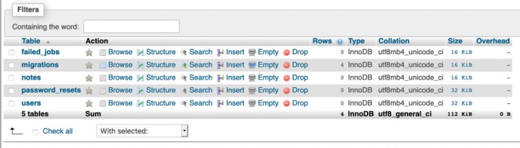 Creación de tablas con el sistema de migraciones en Laravel 6 – Styde.net